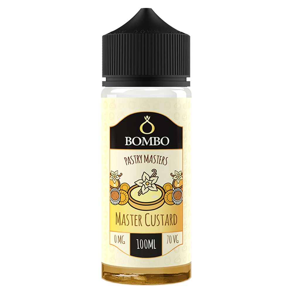 Bombo Pastry Masters 100ml Shortfills - 120ml 70VG | Short Fill